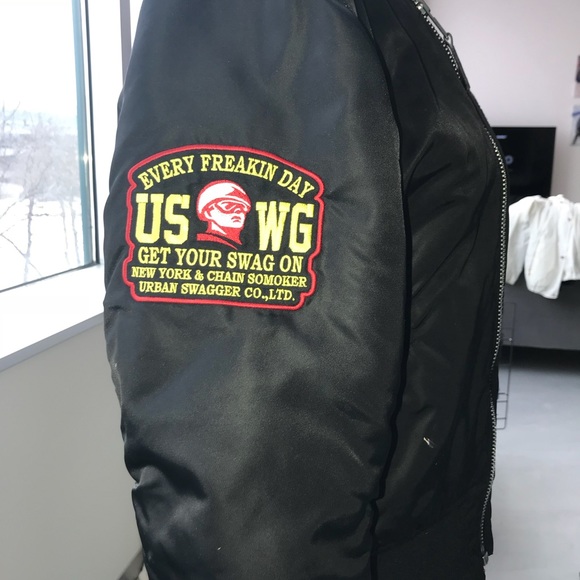Urban Swagger | Jackets & Coats | Unique Urban Swagger Bomber Jacket L ...